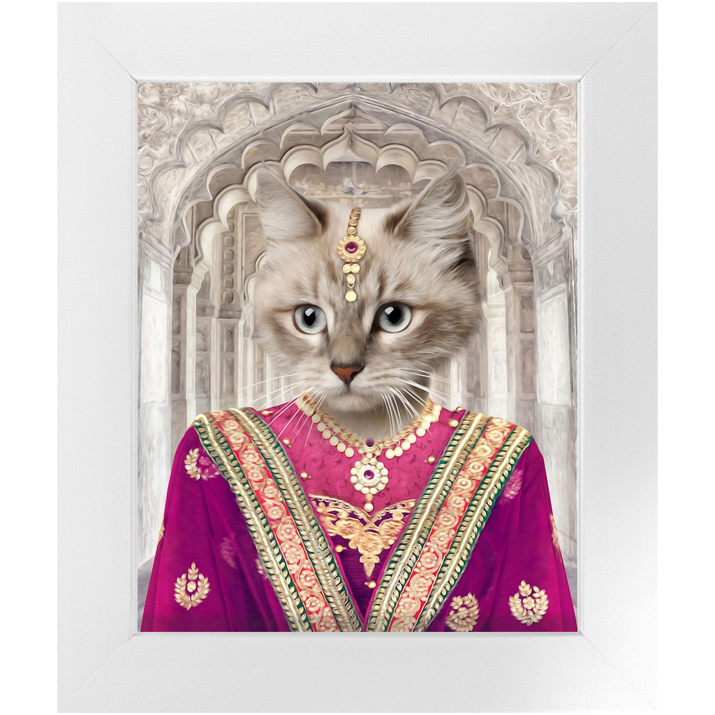 Devilicious - Royal Indian Princess Inspired Custom Pet Portrait Frame ...