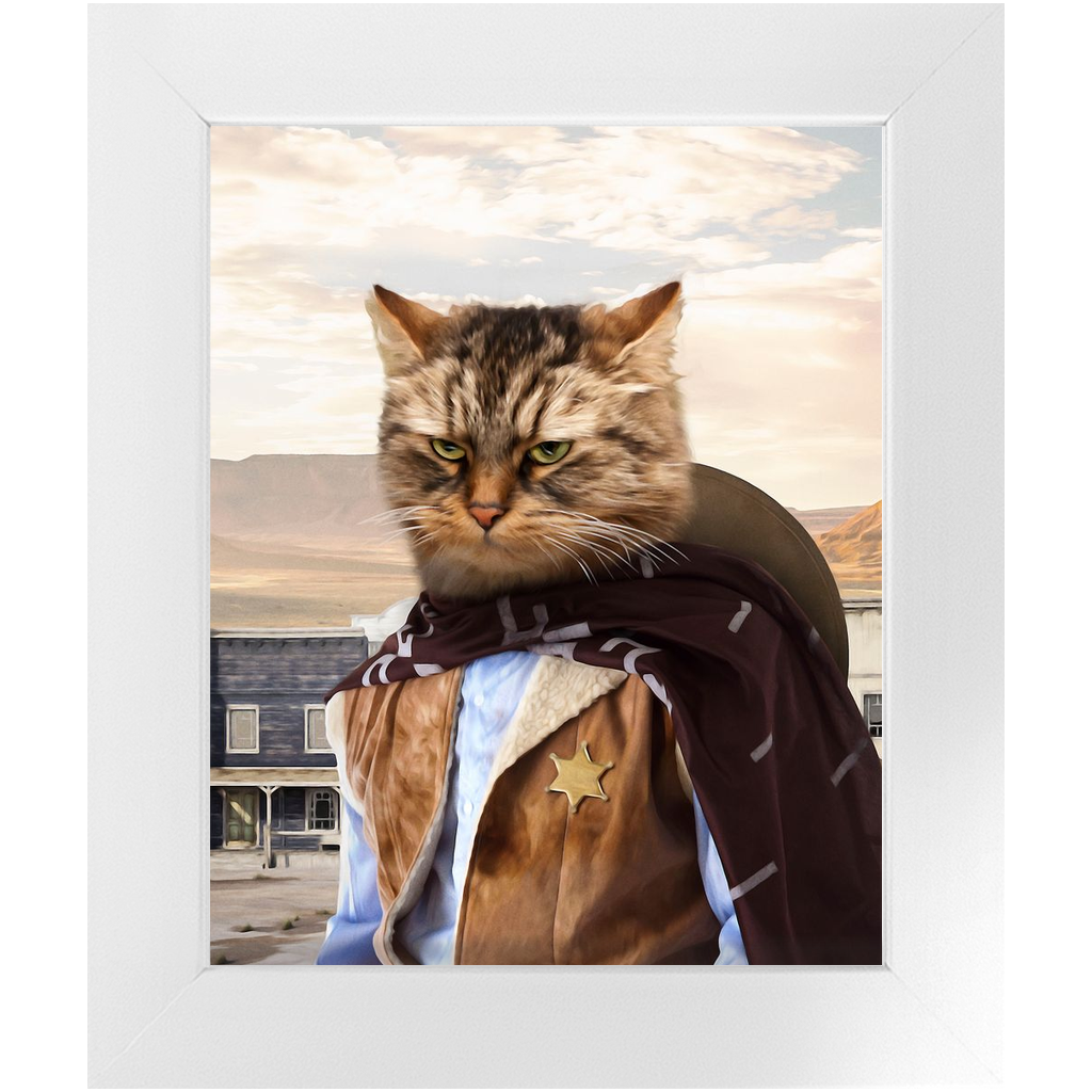 High Loon - Cowboys, Sheriff & Wild West Inspired Custom Pet Portrait ...