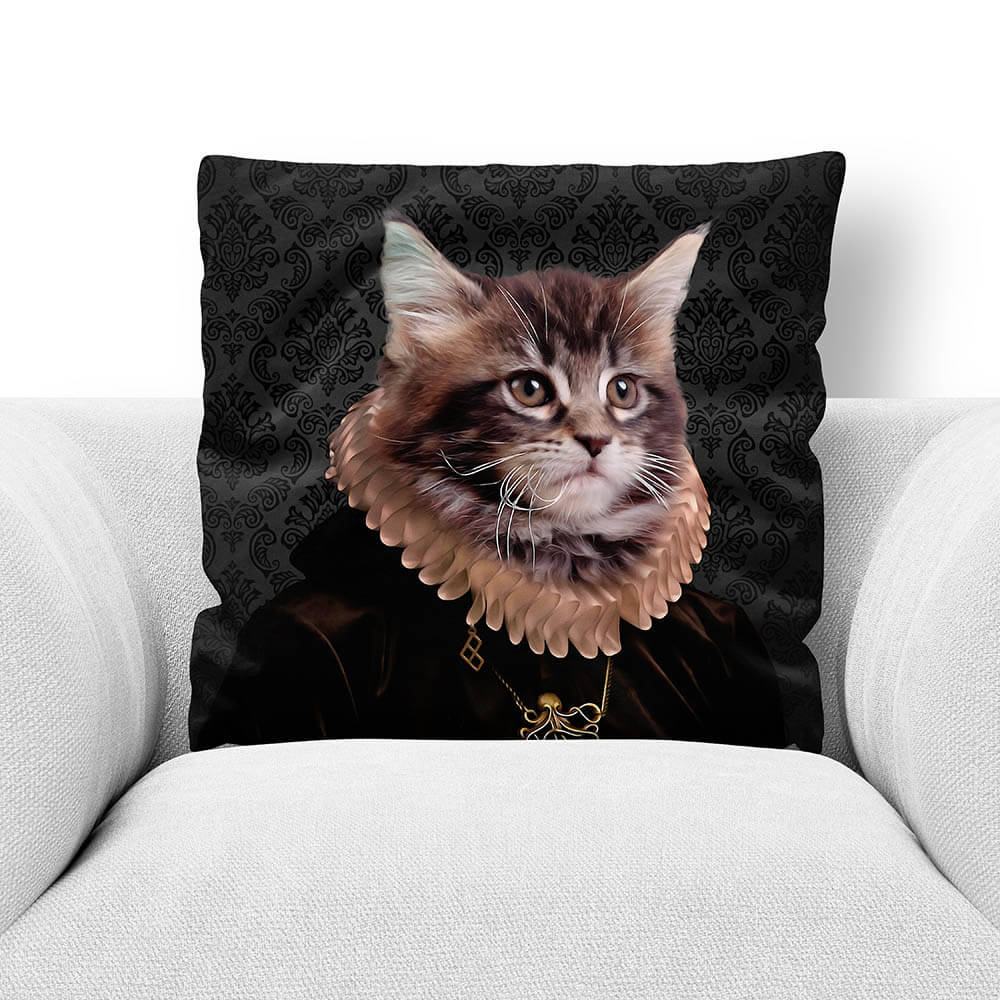 Black Aznite - Black Widow Superhero Inspired Custom Pet Photo Throw ...